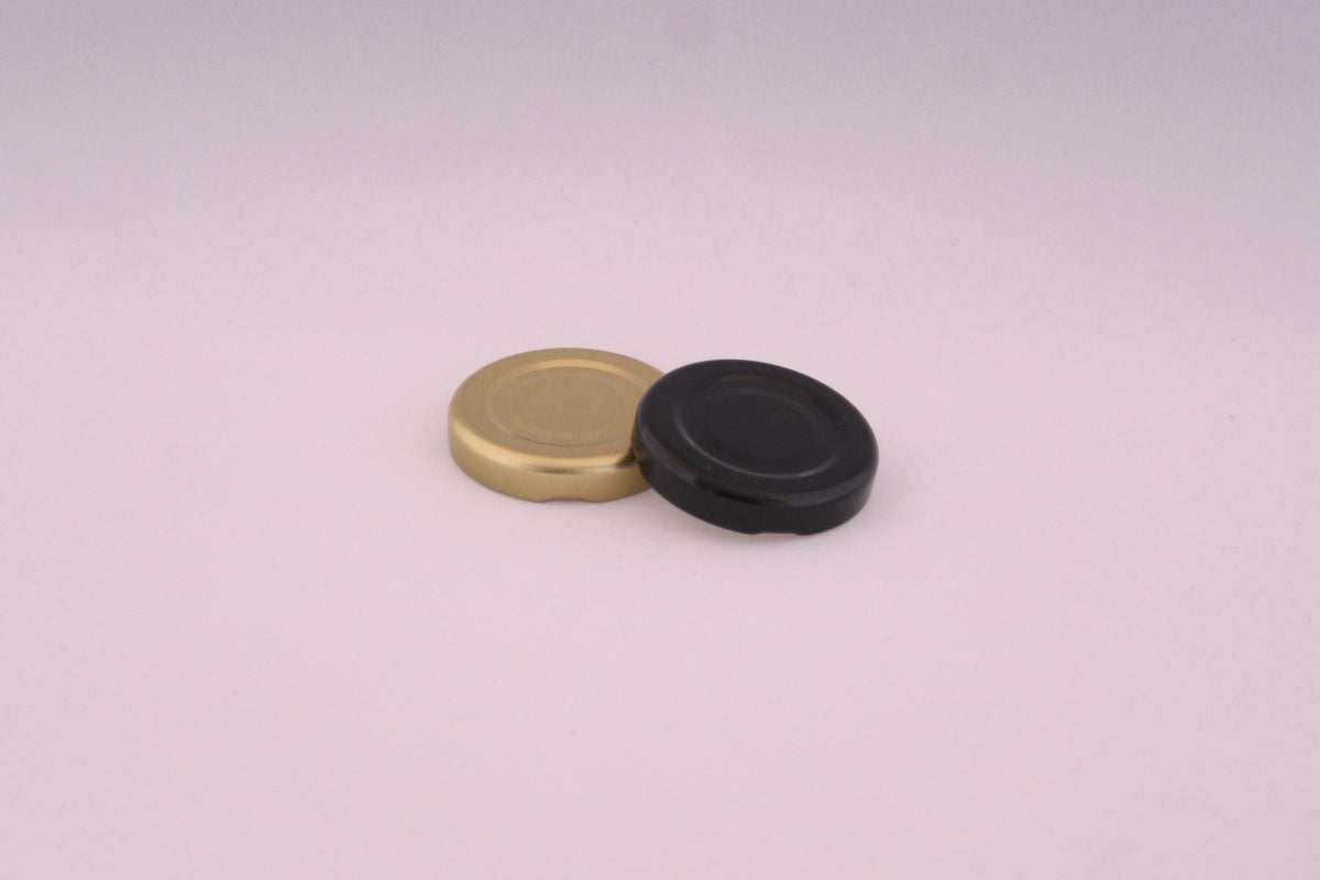 43mm Metal Twist cap, pack of 25 – Austrapak Jars and Bottles